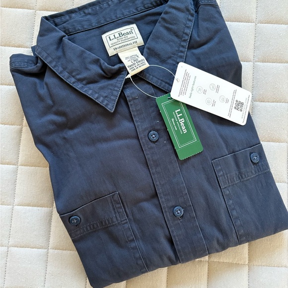 L.L. Bean | Shirts | Ll Bean Blue Buttonup Long Sleeve Shirt | Poshmark